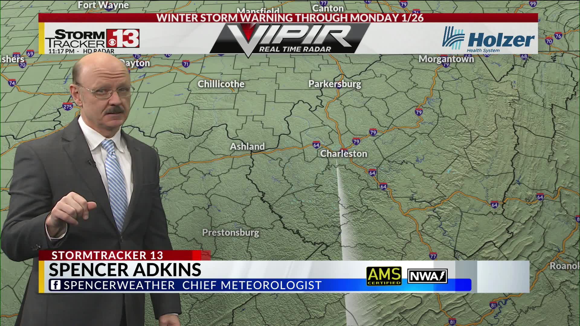 Here it comes! Late update on winter storm Friday night – WOWK 13 News