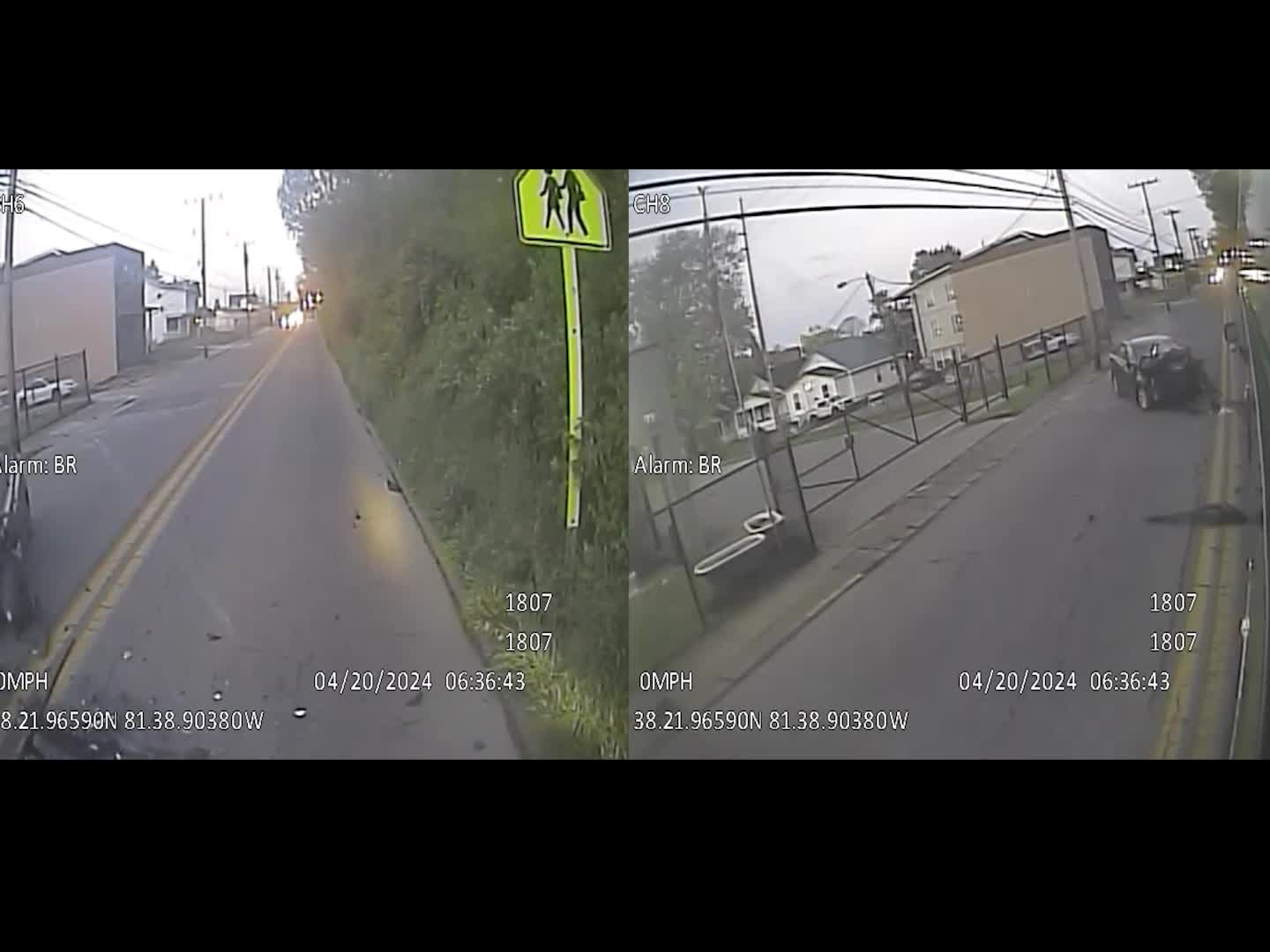 Video shows moments leading up to Charleston head-on crash involving bus – WOWK 13 News