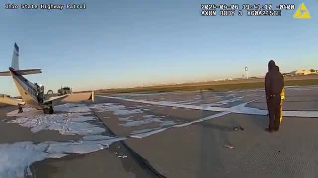 Bodycam footage shows wreckage of an Ohio plane crash – WTRF