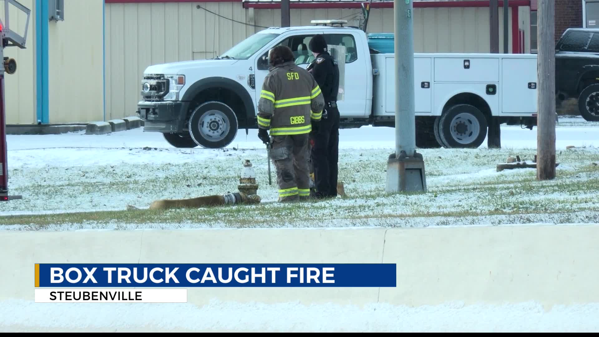 Box truck catches fire in Ohio; driver escapes uninjured – WTRF
