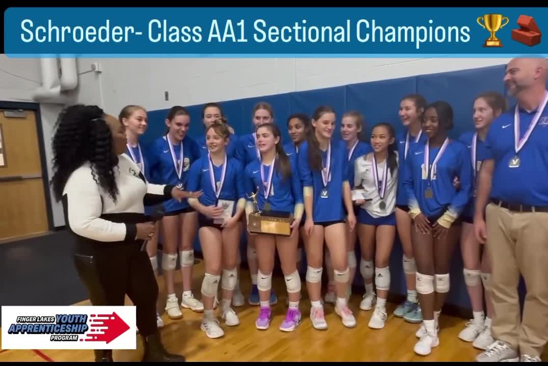 Primetime 585: Webster Schroeder girls volleyball sectional champions – RochesterFirst