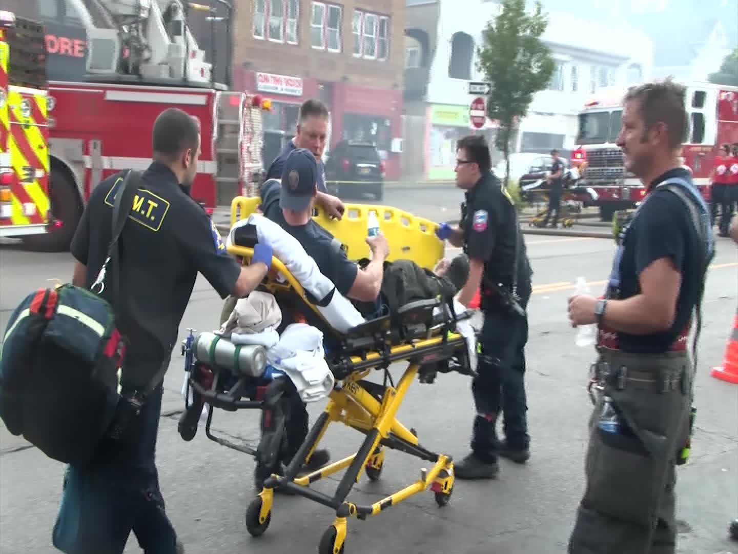 ‘Putting yourself at risk to save someone else’: Eight firefighters ...