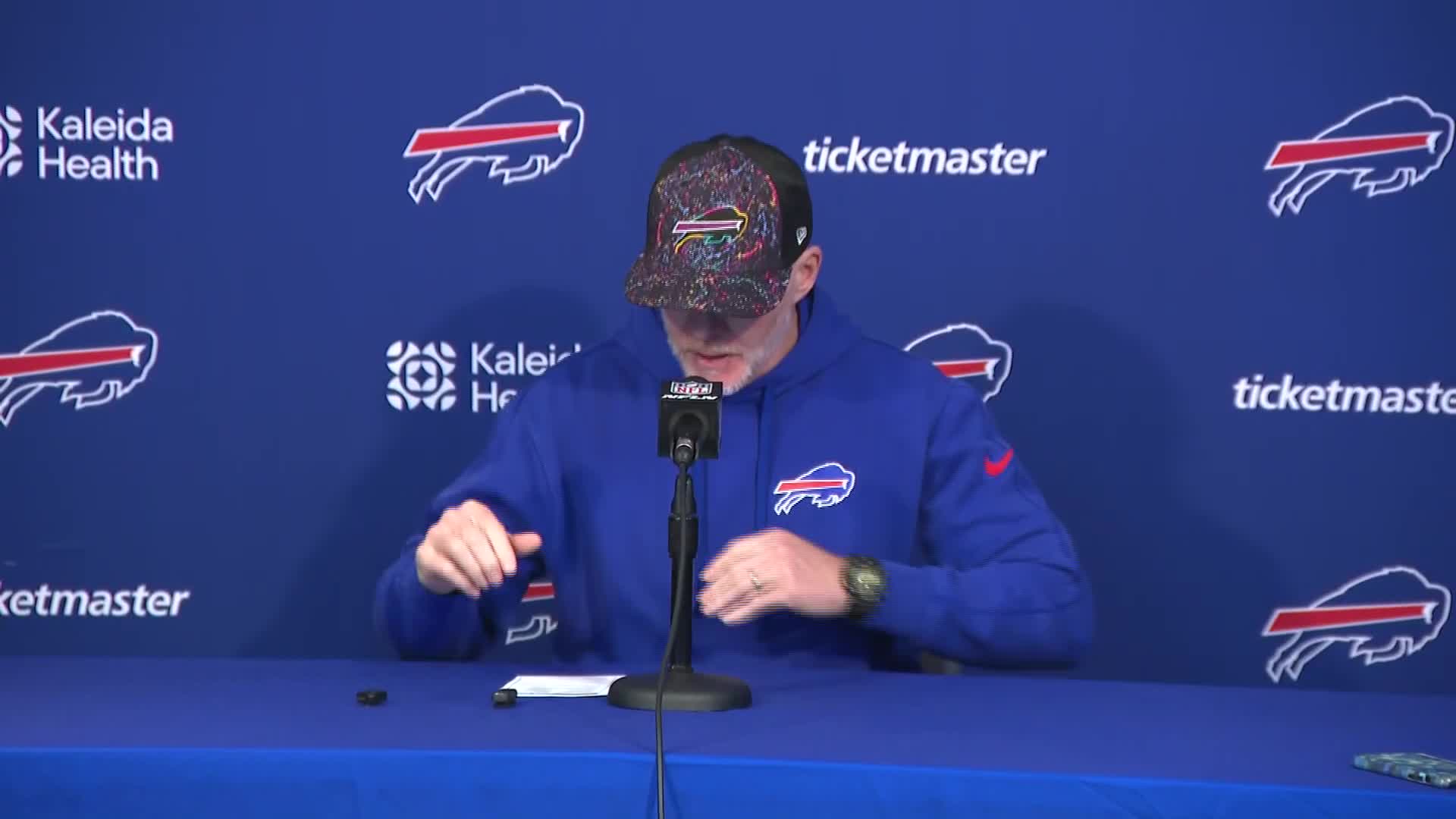 Bills Coach Sean McDermott updates injury report heading into AFC ...