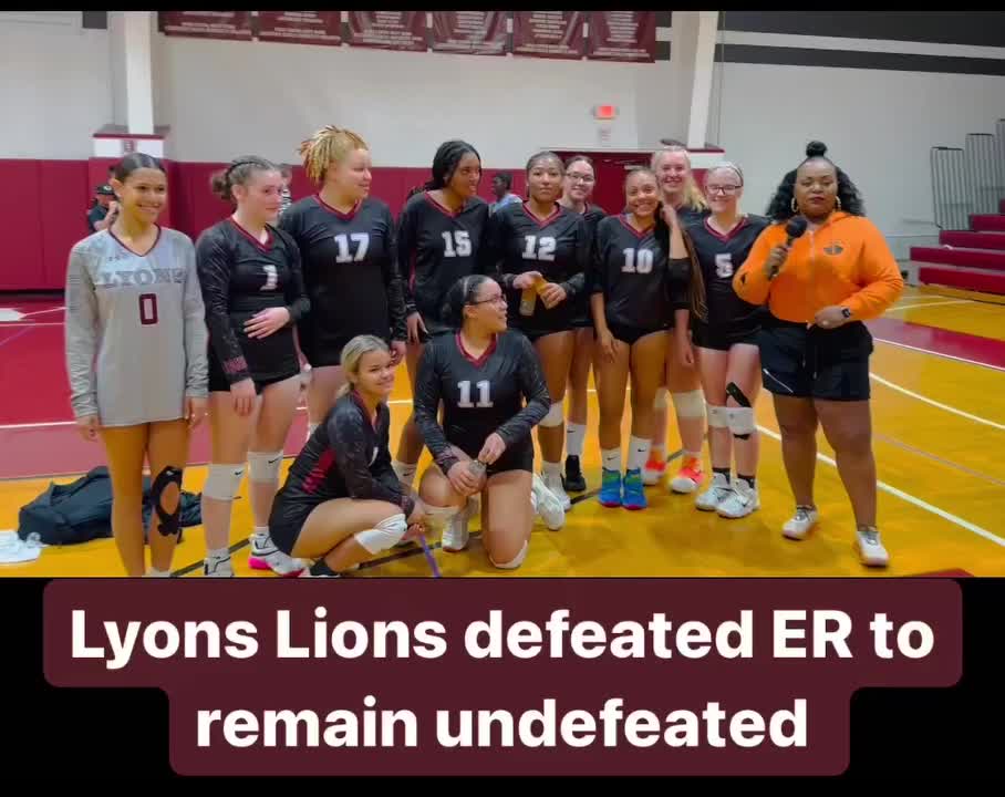 Primetime 585: Lyons vs East Rochester girls volleyball – RochesterFirst