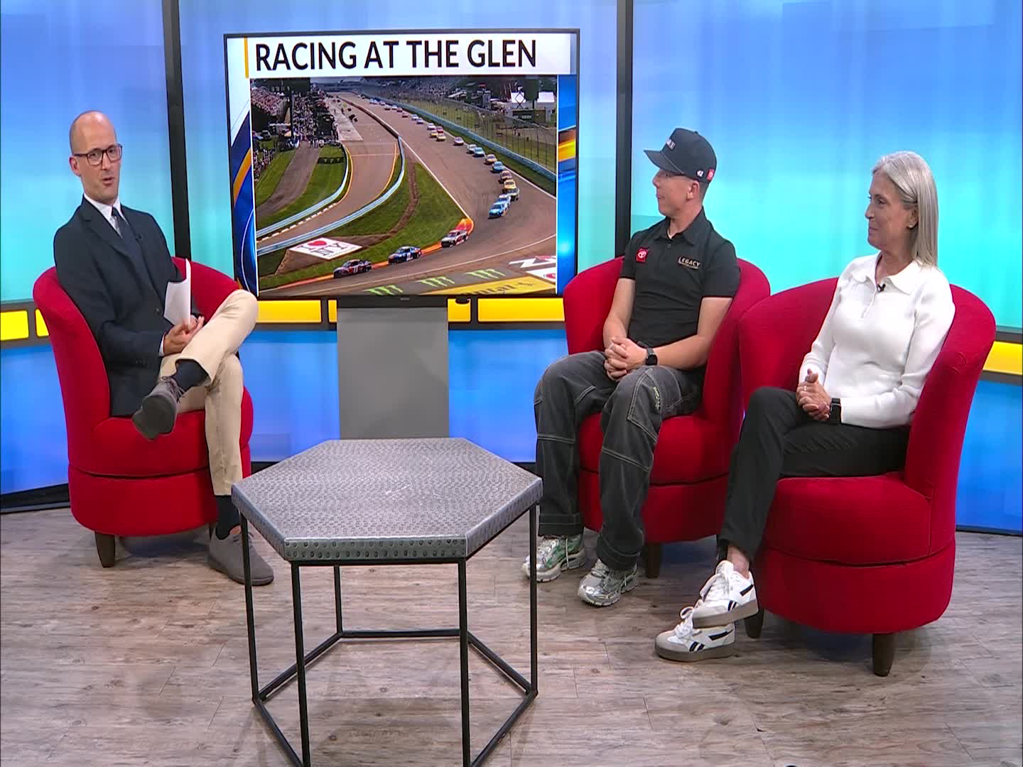 FULL INTERVIEW: NASCAR driver stops by News 8 to talk racing at The ...