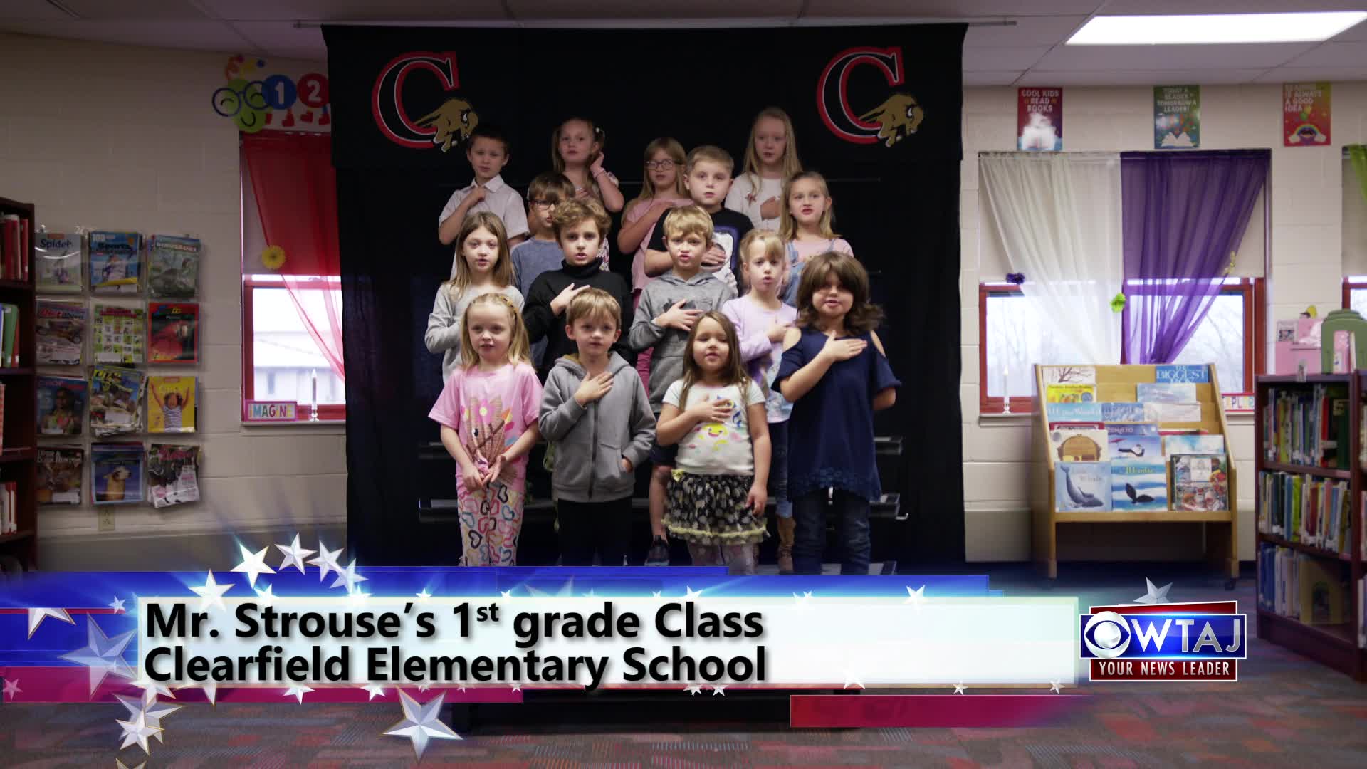 04.22.25 Clearfield Elementary School Mr. Strouse 1st Grade Class ...