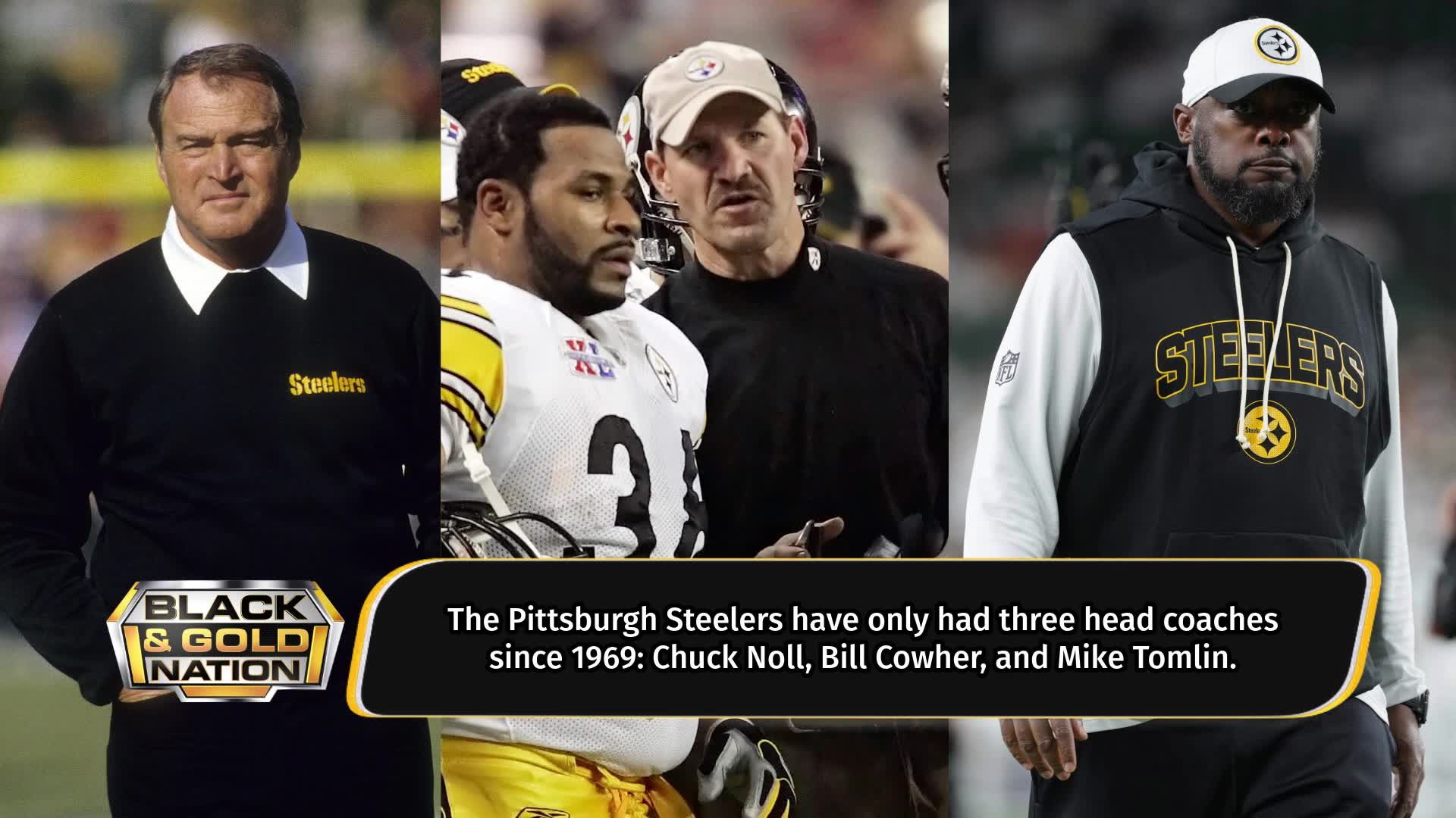 Steelers Past Coaches Black & Gold Nation – WTRF