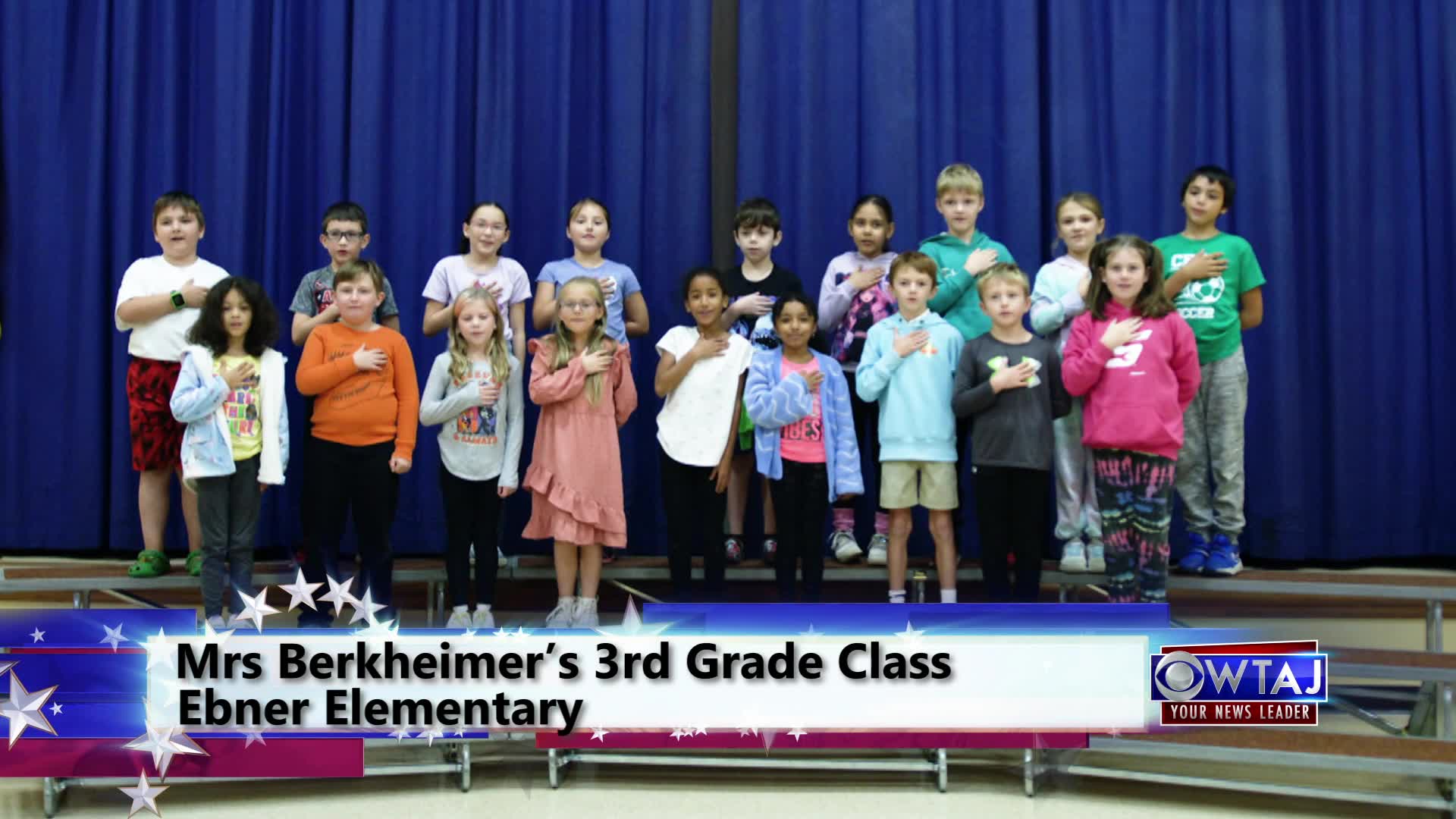 03.19.25 Ebner Elementary School Mrs. Berkheimer’s 3rd Grade Class ...