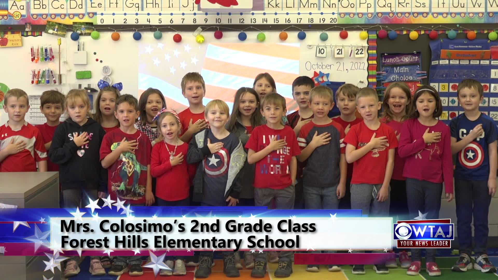 Mrs. Colosimo’s 2nd grade – Forest Hills – WTAJ – www.wtaj.com
