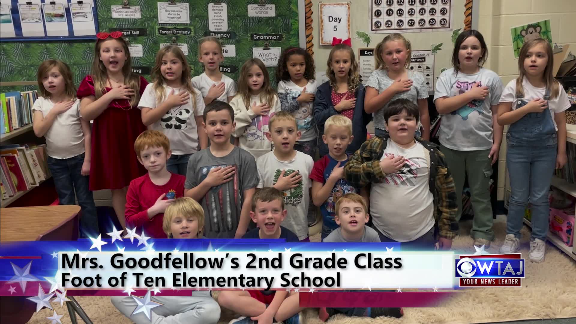 03.17.25 Mrs. Goodfellow’s 2nd Grade Class Foot of Ten Elementary ...