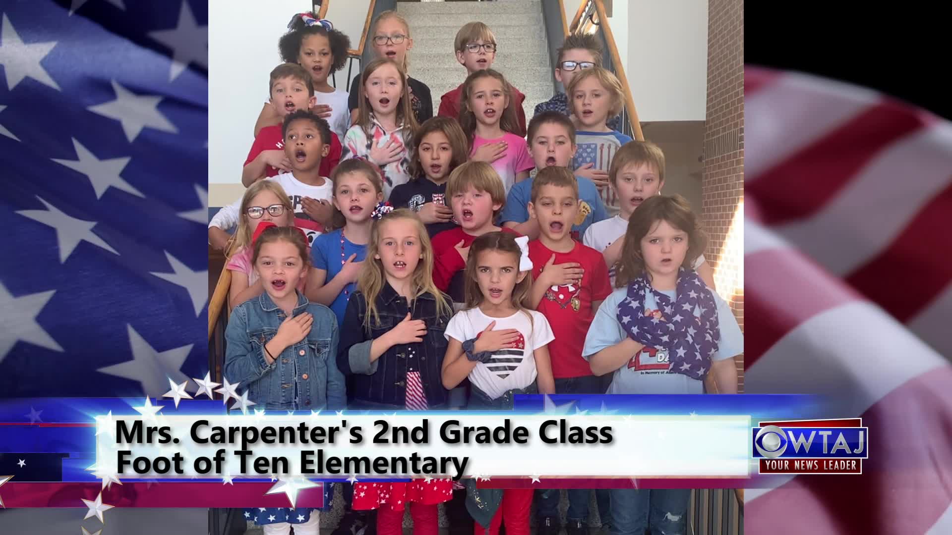 Mrs. Carpenter’s 2nd grade – Foot of Ten – WTAJ – www.wtaj.com