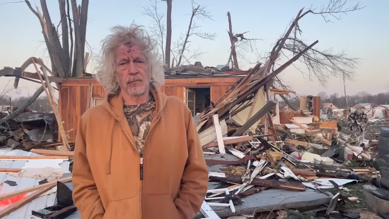 Sullivan Tornado: Calvin Cox, Sullivan resident interview ...