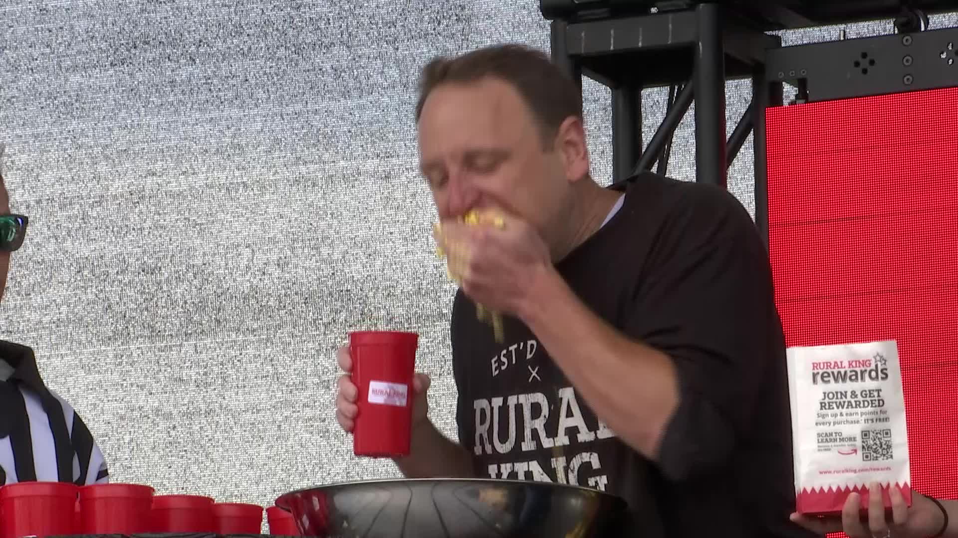 Popcorn Eating World Record – WANE 15