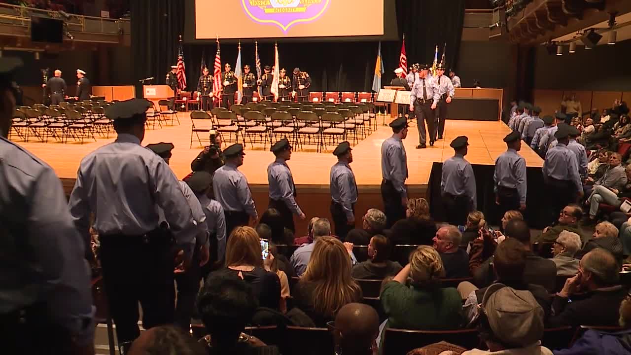 63 officers honored in graduation ceremony for Philadelphia Police ...