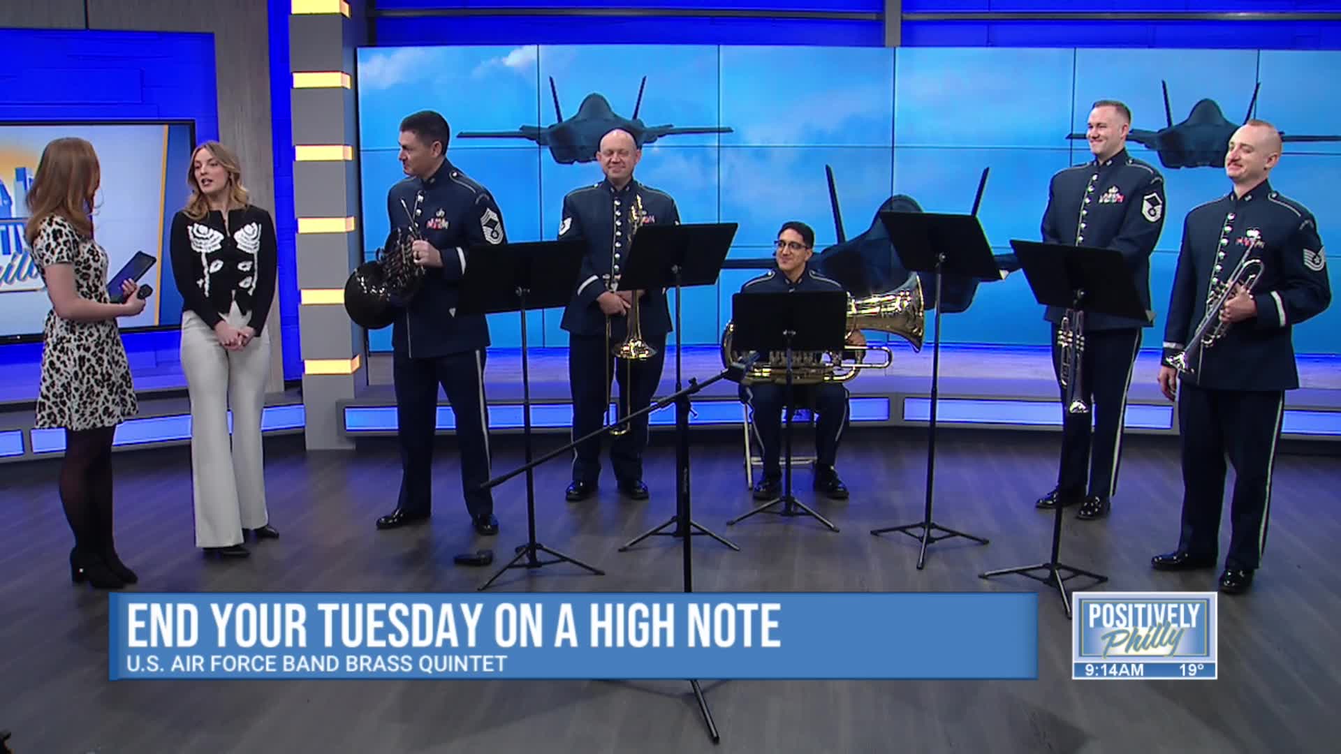 Meet the Band! U.S. Air Force Band Brass Quartet Performs at Rowan ...