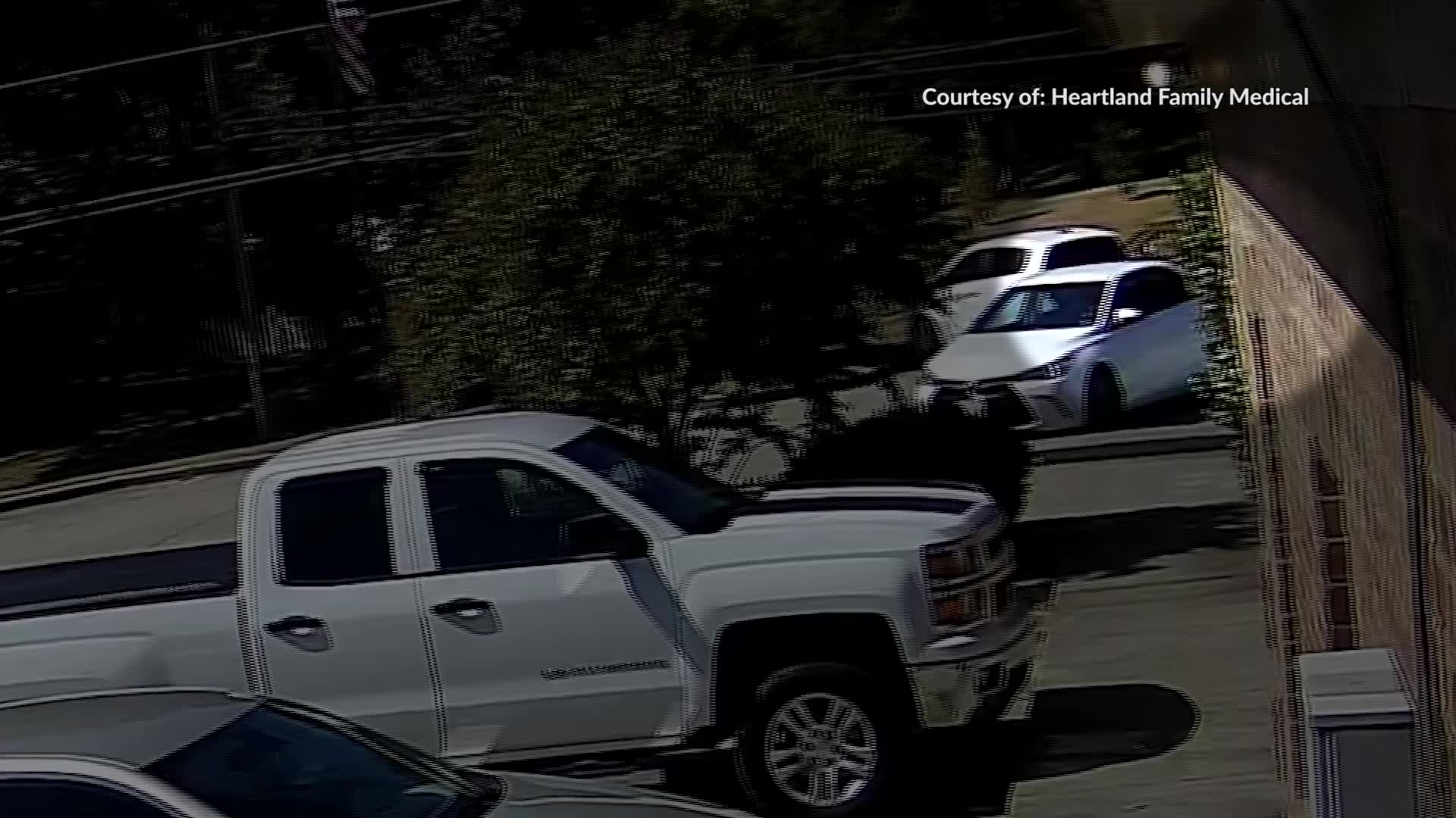 Security video courtesy of Heartland Family Medical – WREG.com