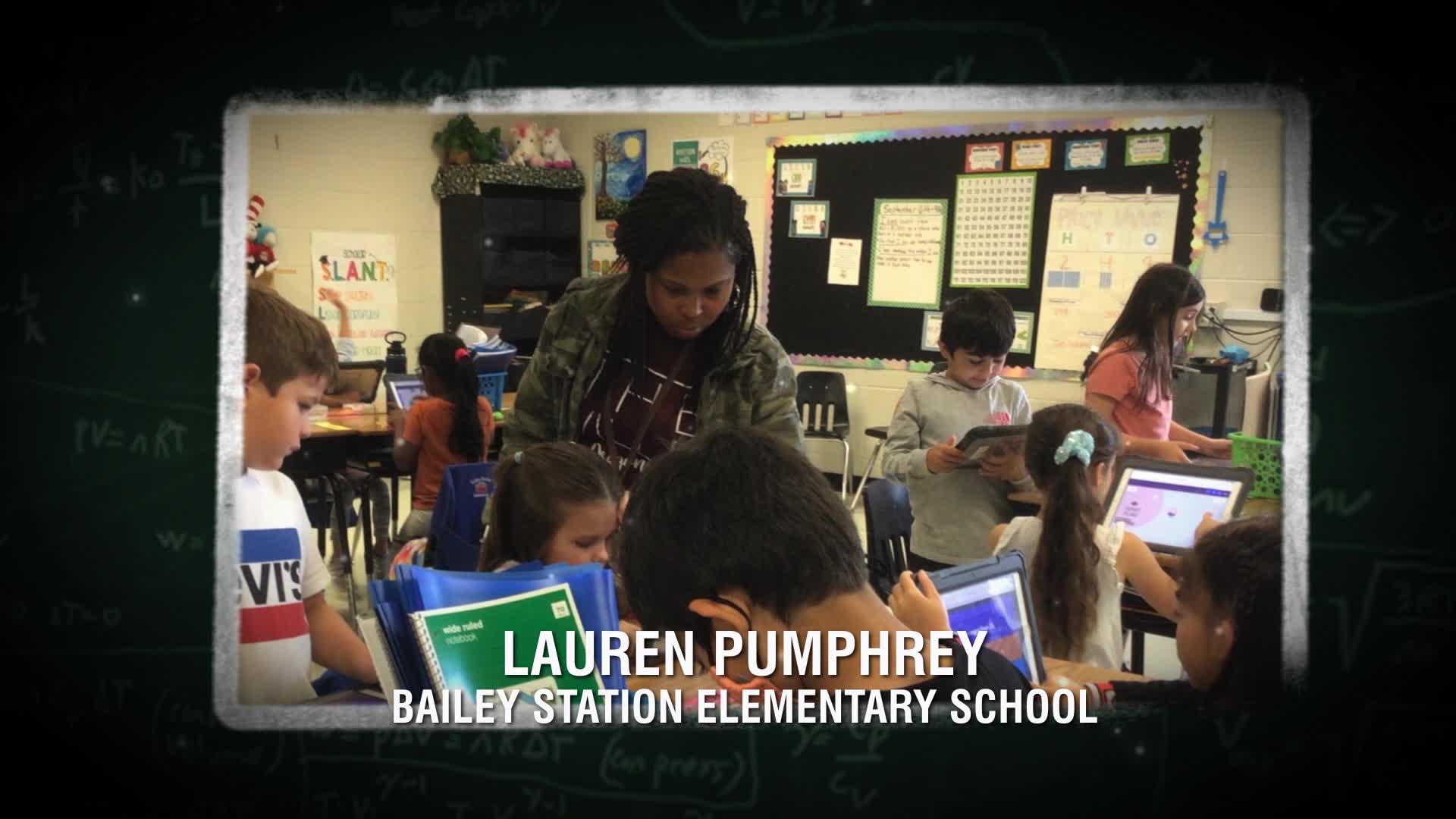 Lauren Pumphrey of Bailey Station Elementary School is this week’s ...