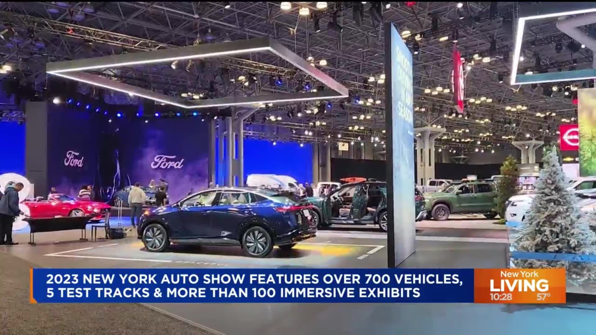 2023 New York Auto Show features EV test tracks, hundreds of vehicles ...