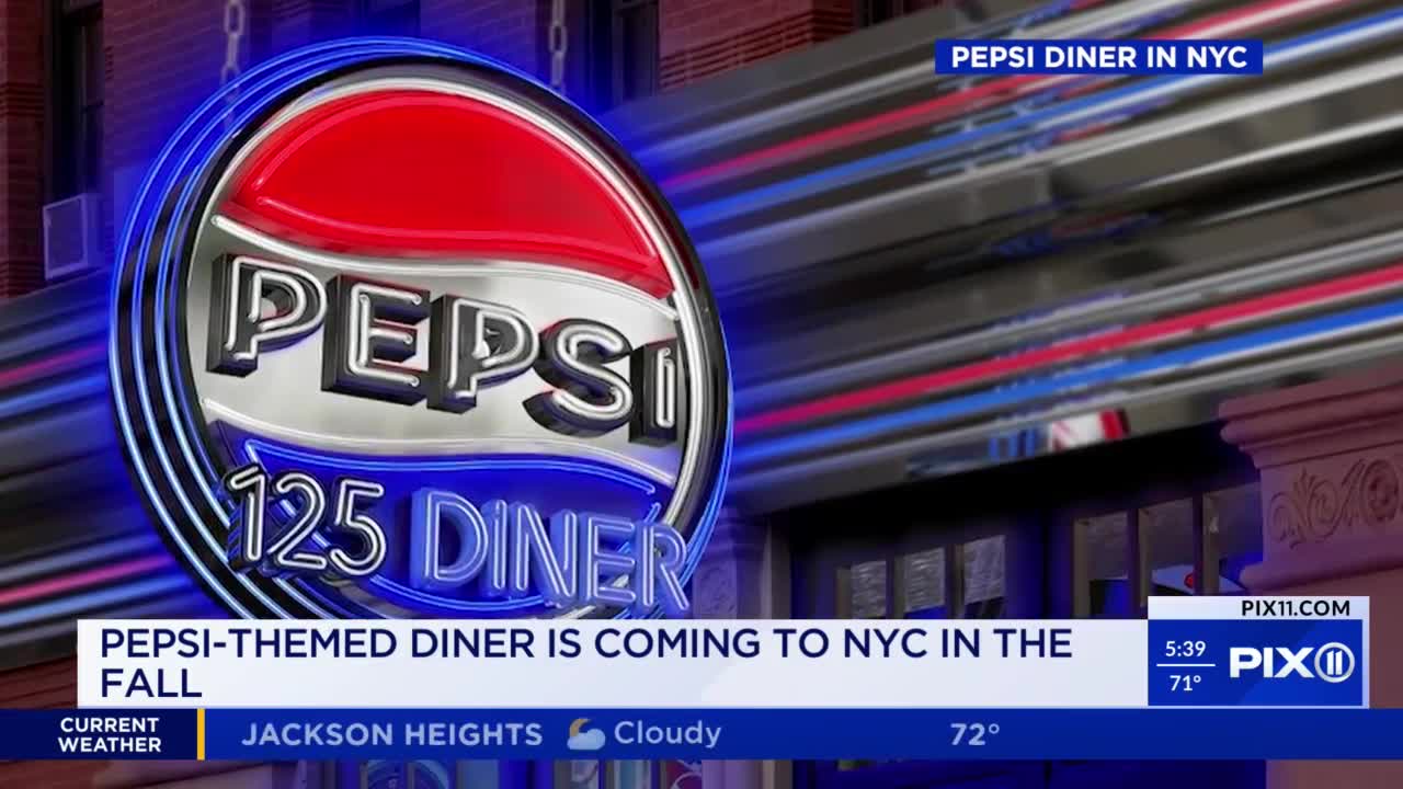 Pepsi-themed diner coming to NYC – PIX11
